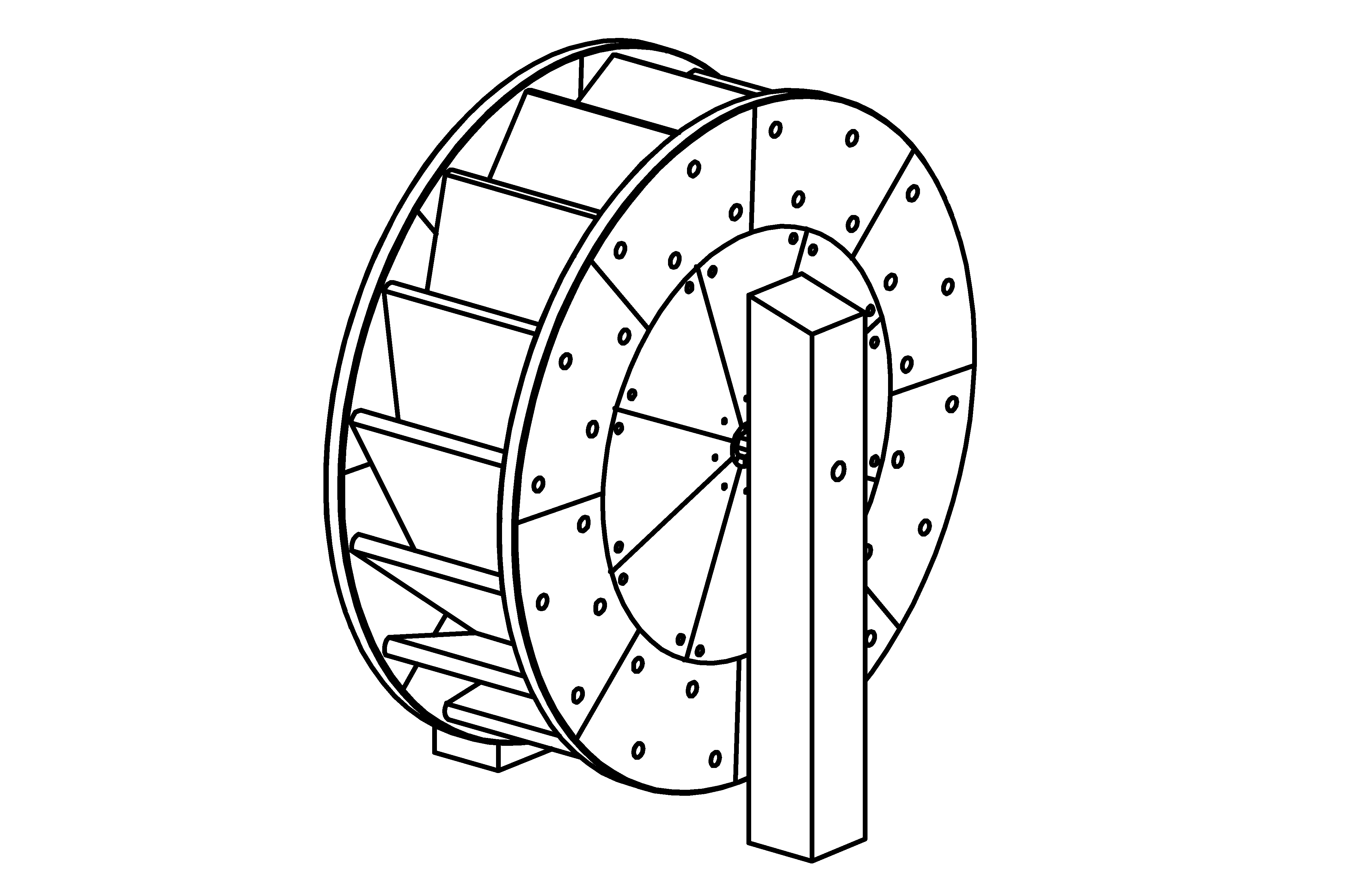 Richter Products Mill Wheel Diameter 80 Cm Timberplay Richter Products Mill Wheel Diameter 80 Cm Timberplay