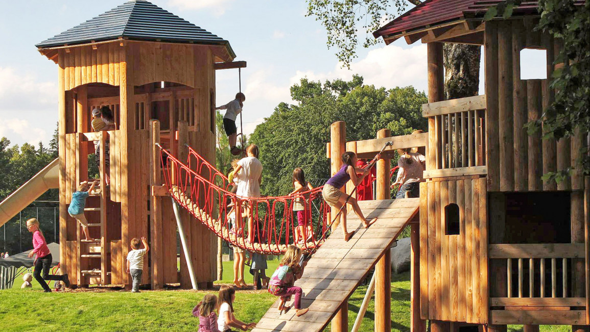 Playground Platforms, Ramps, and Panels for Schools and Parks